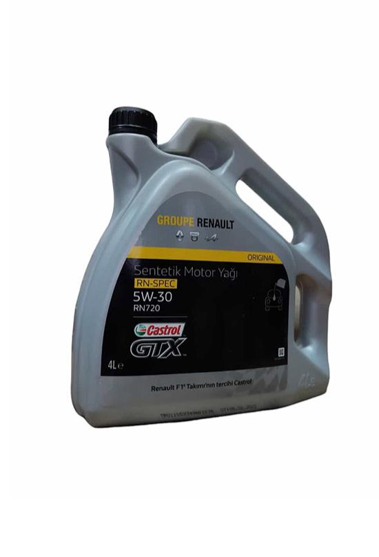 Motor Yağları - Castrol Gtx Rn-Spec 5W-30 Rn720 4 Litre